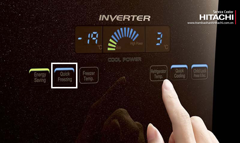[Giải đáp] Quick Freezing trên tủ lạnh Hitachi là gì?